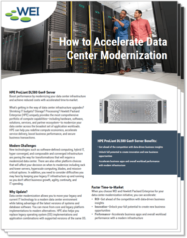 How to Accelerate Data Center Modernization How to Accelerate Data Center Modernization